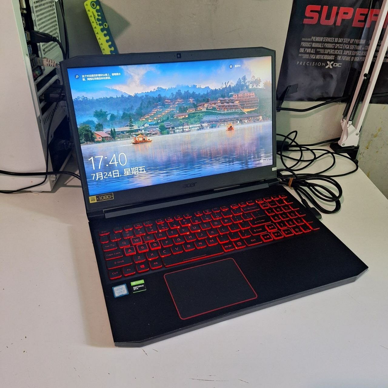 Игровой ноутбук Acer GTX 1650 4gb, Intel i5-9300h, 8gb ddr4, SSD 512gb, 15.6" FullHD