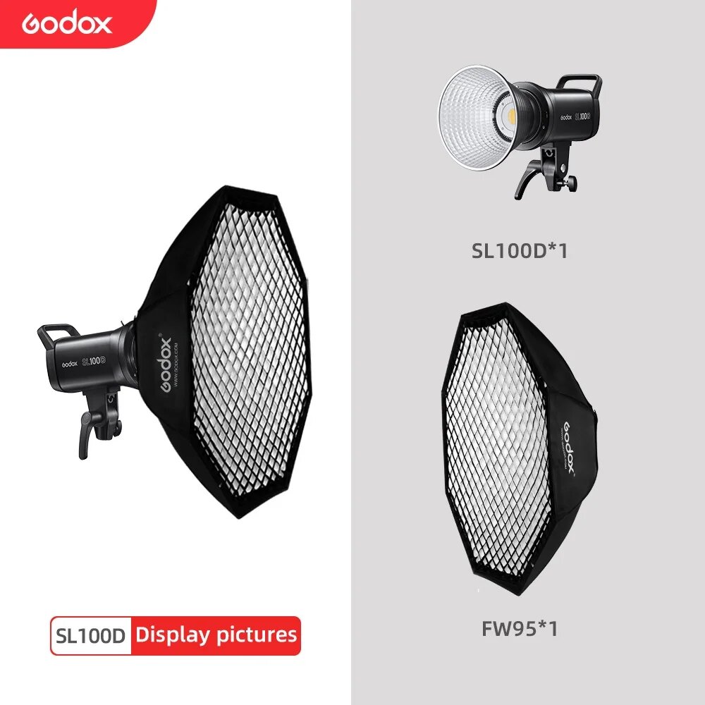 Godox SL100D студийный светодиодный светильник Kit 7