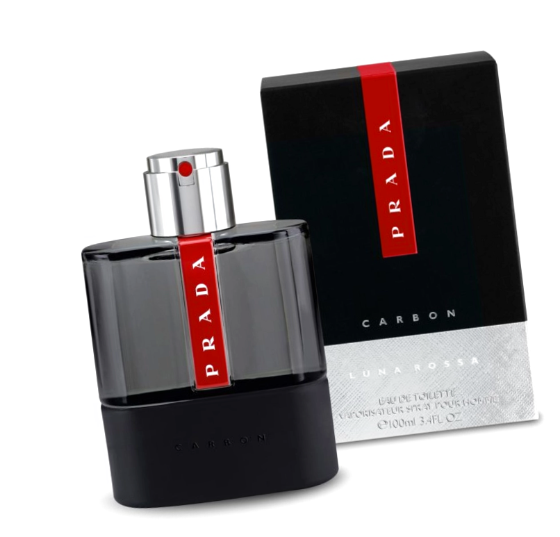 Мужская туалетная вода Prada Luna Rossa Carbon объём 100 мл - Прада Луна Росса Карбон