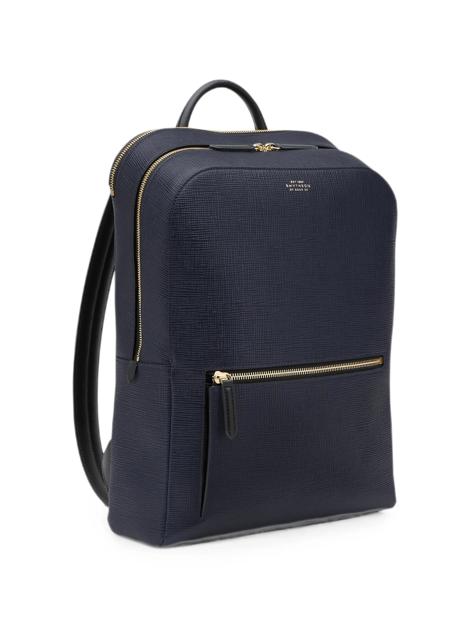 Сумка Smythson Zip-around leather backpack — фото 1