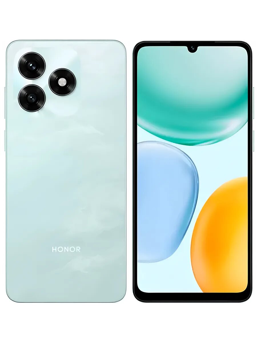 Смартфон HONOR X5c 4 ГБ/64 ГБ Голубой Ростест (EAC), экран 6.74", аккумулятор 5260 мА*ч — фото 1