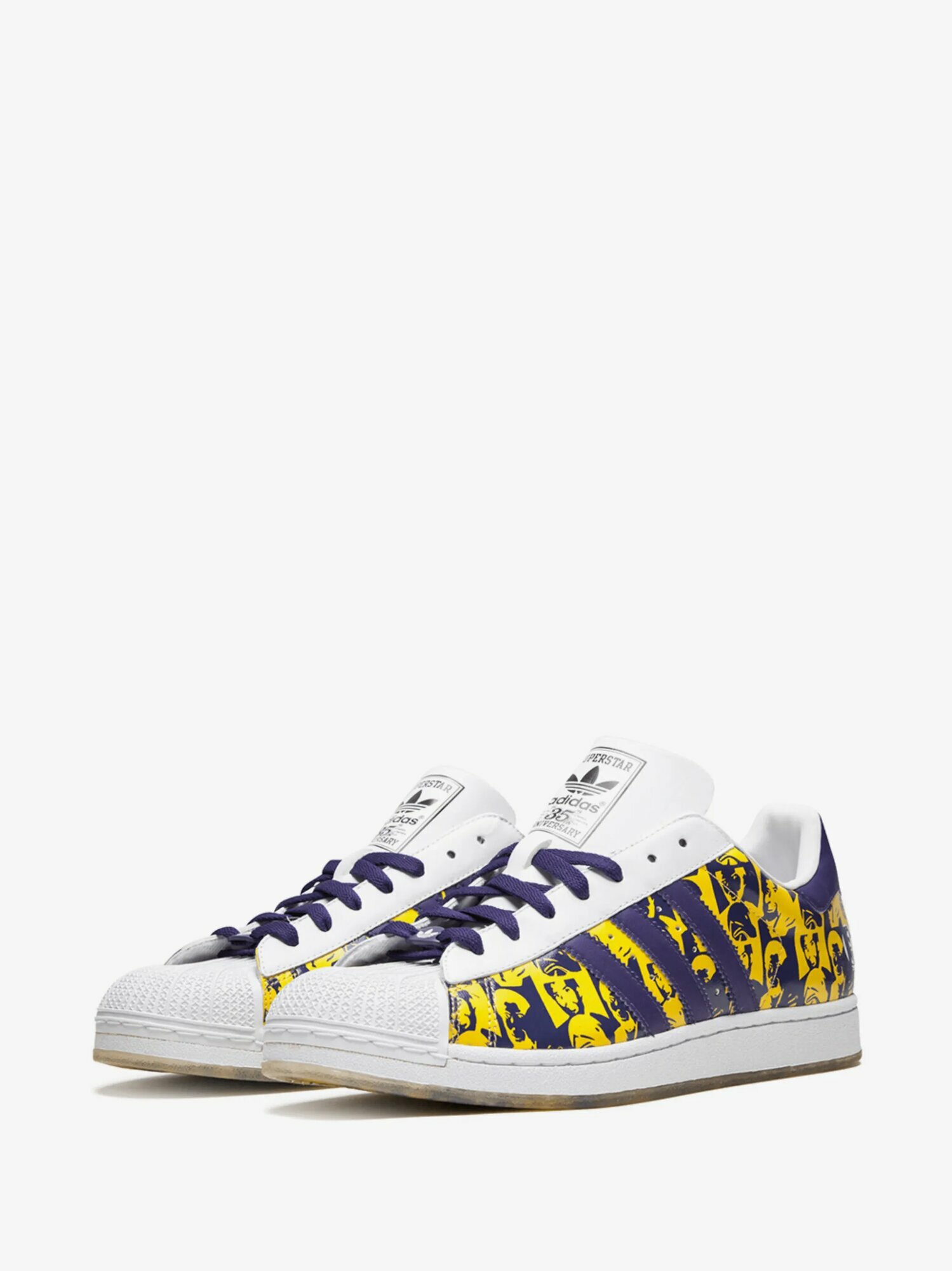 Кроссовки adidas Superstar 1 Express, размер 10.5 US, желтый — фото 1