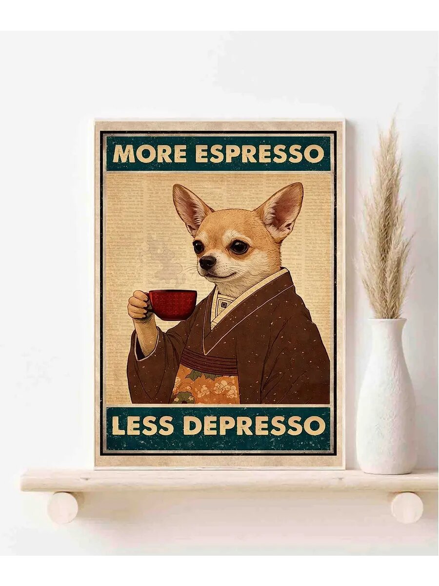 Чихуахуа, More Espresso, Плакат 30x42см