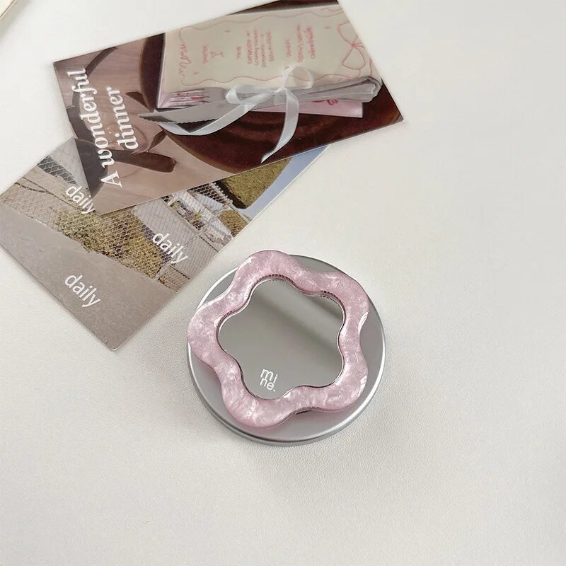 Магнитный держатель-кольцо BOHO Floral Mirror Griptok для телефона, универсальная подставка Smart Tok для iPhone, Samsung, совместимая с MagSafe