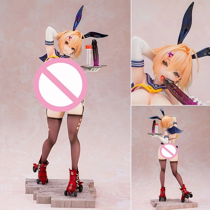 29 см Аниме-фигурка Native Rocket Boy Kouhai Chan, фигурка Reverse Bunny Girl Junior-chan, модель KonoSuba, кукла-игрушка