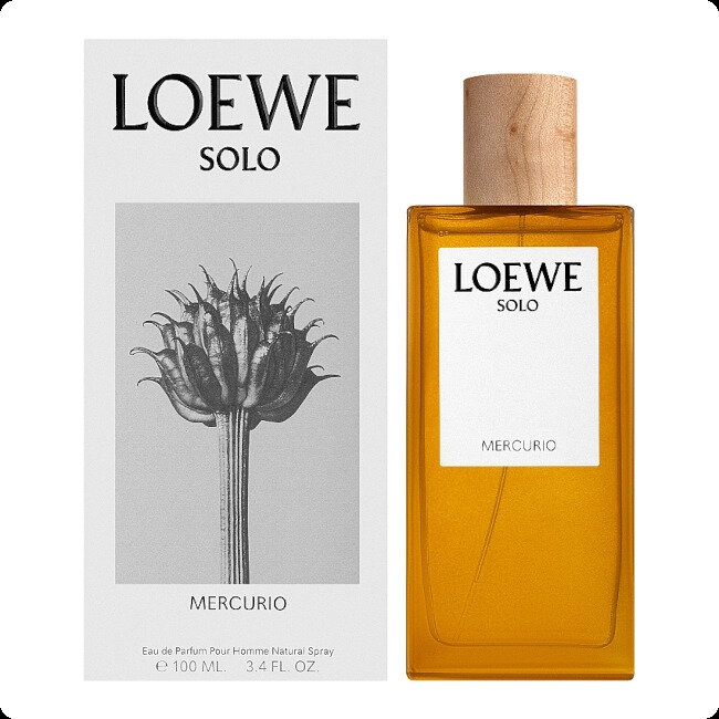 Loewe, Solo Mercurio, 100 мл, парфюмерная вода мужская