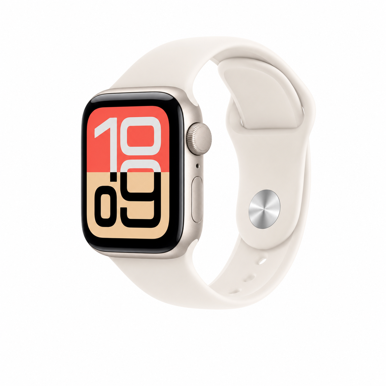 Умные часы Apple watch Apple watch SE3, 40мм, (2025) Starlight Al. (Сияющая звезда) Star SB (Сияющая звезда), S/M (MEH34)