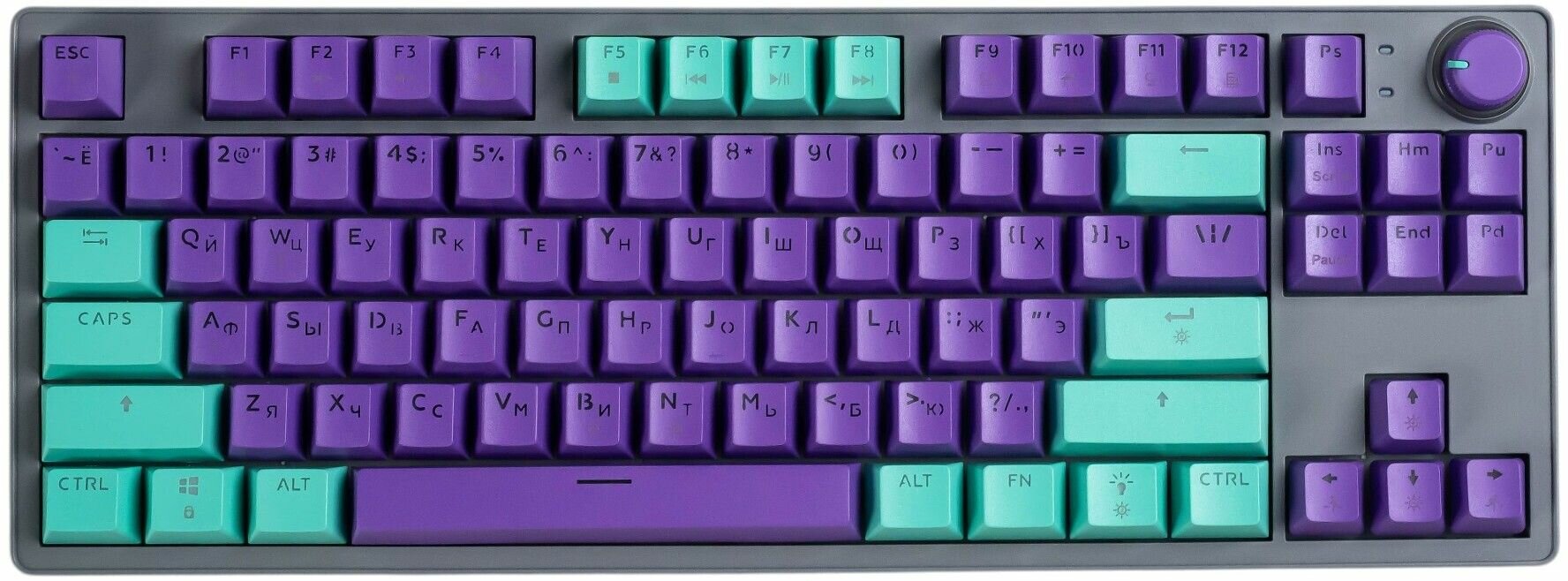 Клавиатура игровая механическая для компьютера URZUS Scira R UR-5317122