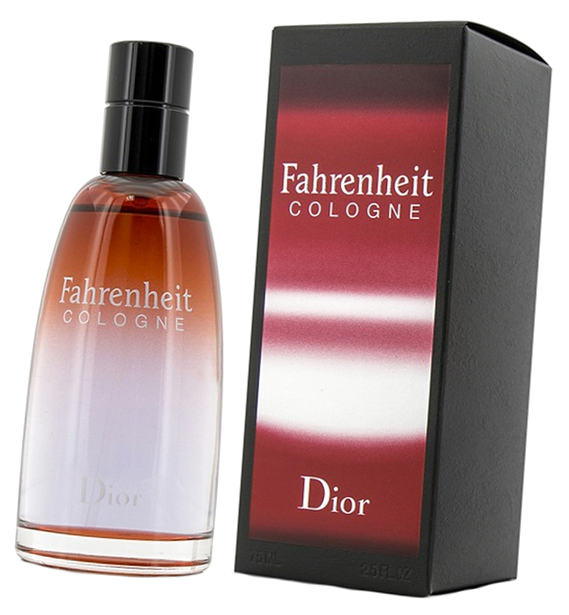 Одеколон Fahrenheit Cologne от Christian Dior 75 мл для мужчин / Фаренгейт