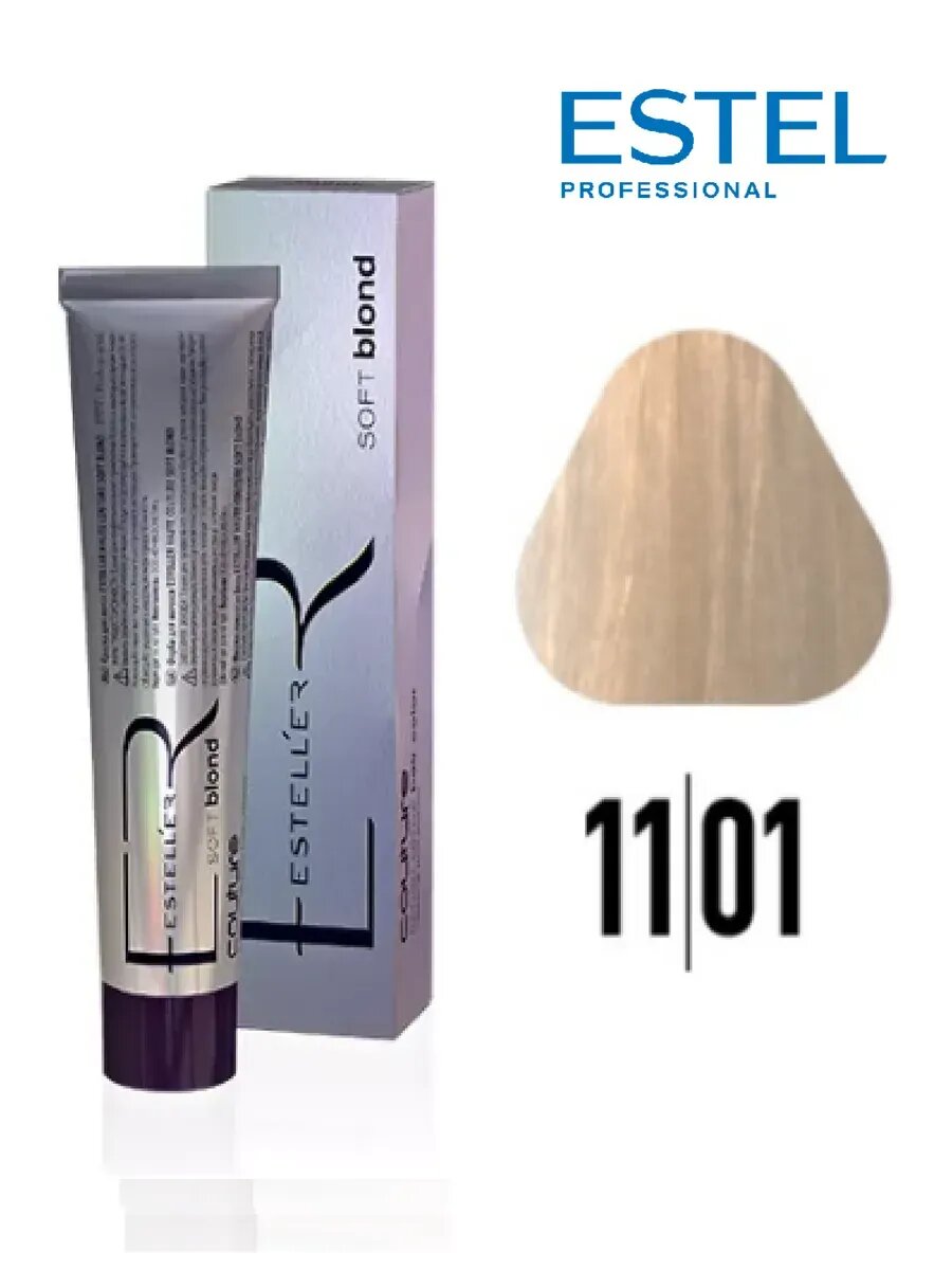 11/01 Краска для волос ESTELLER HAUTE COUTURE SOFT BLOND эксклюзивный блондин пепельный 60 мл