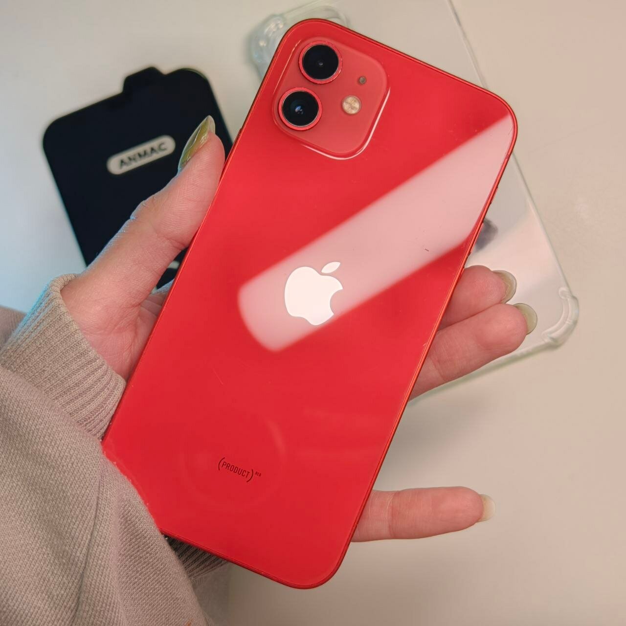 Смартфон Apple iPhone 12 256 ГБ RU, nano SIM+eSIM, (PRODUCT)RED (Без RuStore)