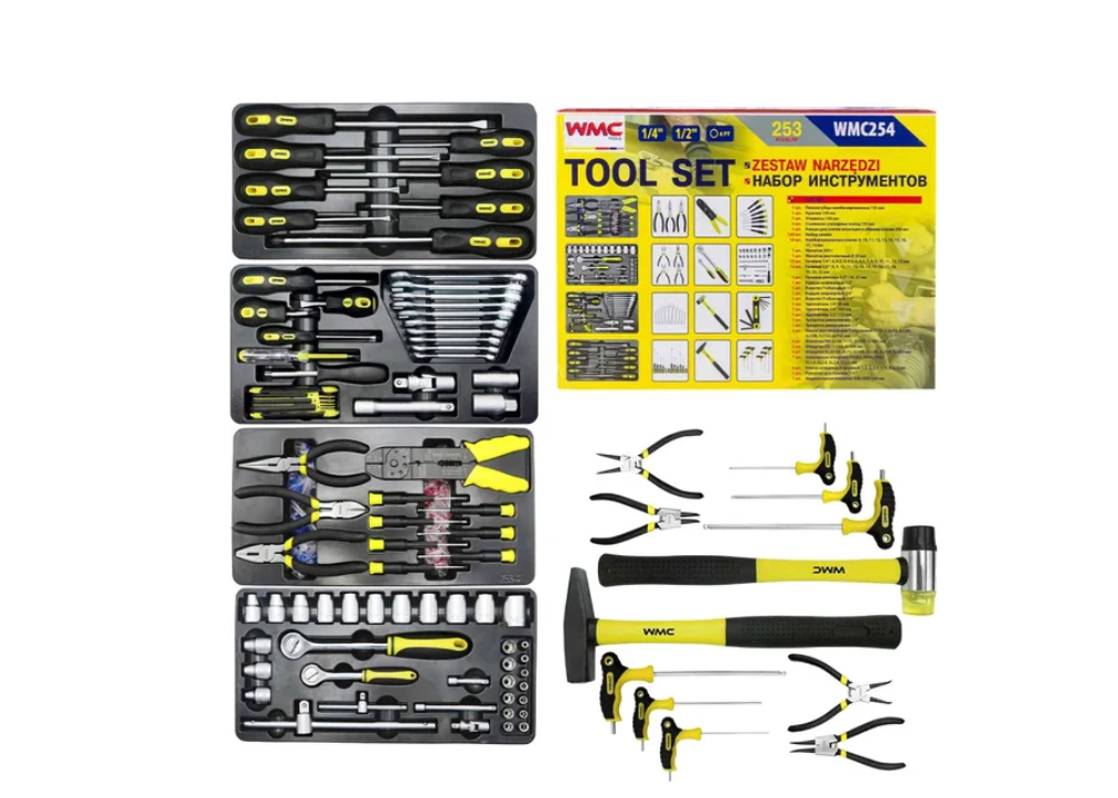 Набор инструментов WMC Tools 254 (58824)