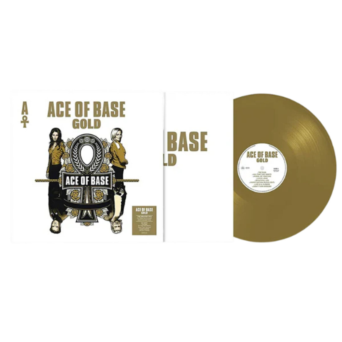 Лимитированное издание Ace Of Base — Gold (Limited Edition)(Coloured Vinyl)(LP)
