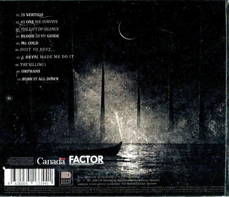 Компакт-диск The Agonist — Orphans (RU)(CD) — фото 1
