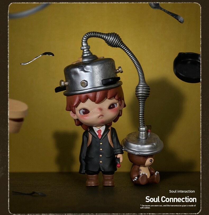 POP MART Small Wild Echo 9-е поколение коллекционная фигурка - Душевное взаимодействие (11 см, 80 г) слепая коробка