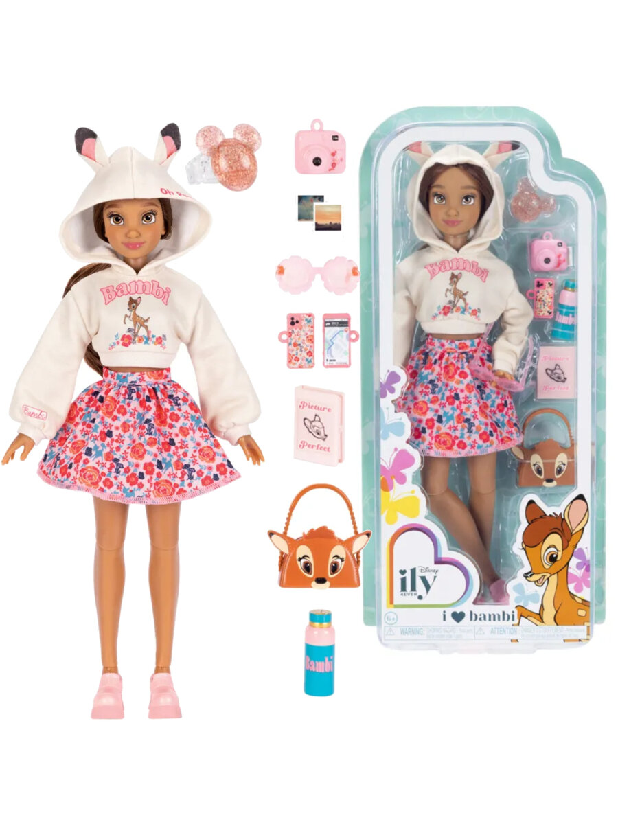 Кукла Disney ILY 4ever Bambi Бэмби, ограниченный выпуск, 13 точек артикуляции