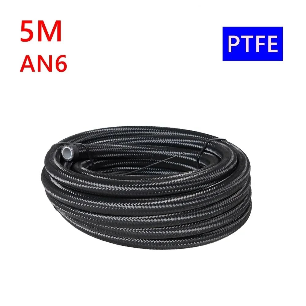 Шланг PTFE 5M Black AN6