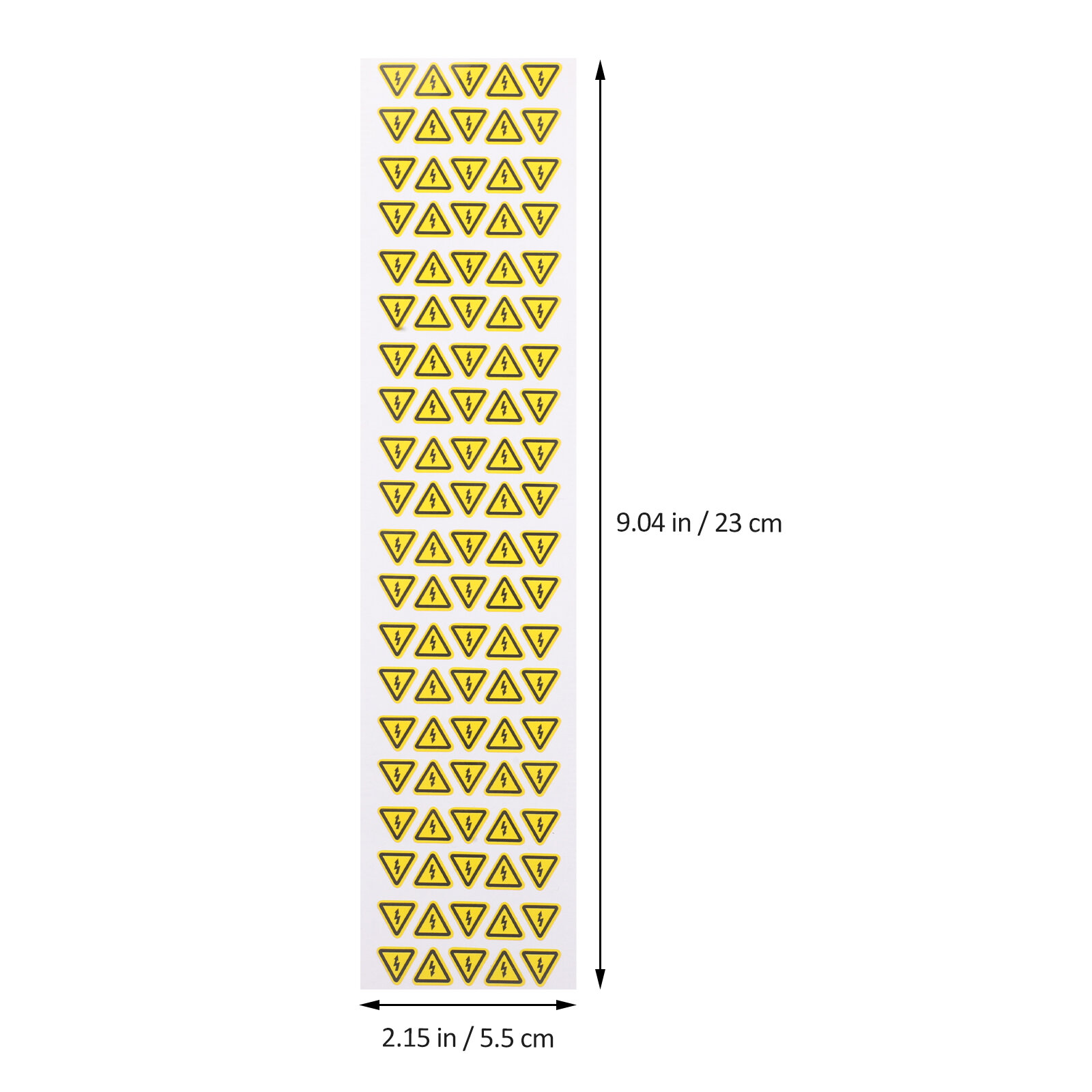3 Листа Предупреждающие Стикер Опасность Электрического Тока 23 00X5 50X0 10Cm