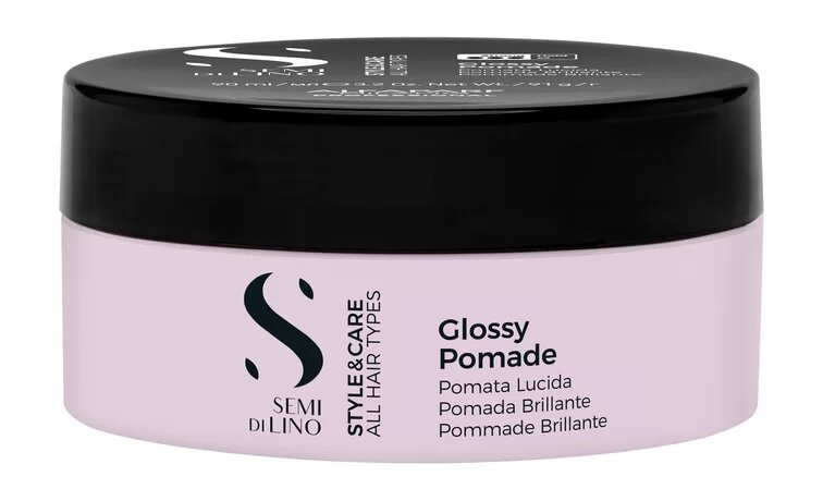 Alfaparf GLOSSY POMADE Помада для блеска волос сильной фиксации 90мл