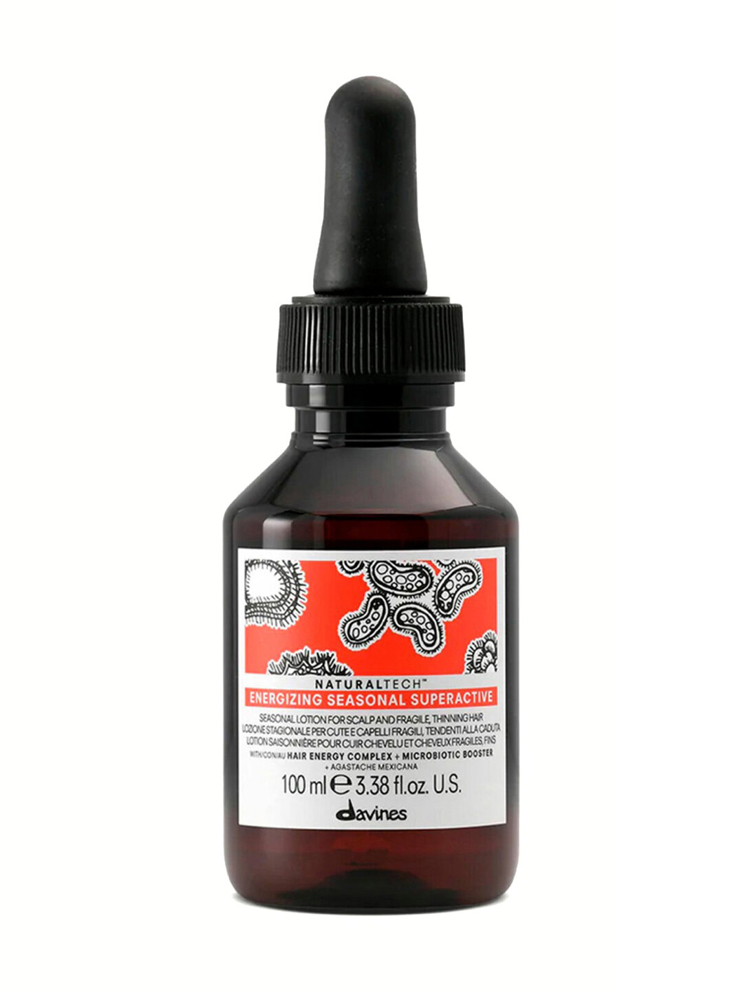 Лосьон от выпадения волос NT Energizing, Davines, Италия, 100 мл