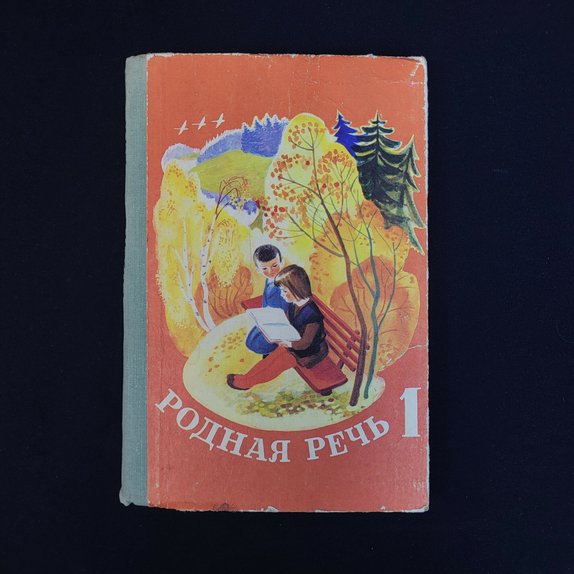 Родная речь. Книга СССР, учебник для 1 класса, детская литература