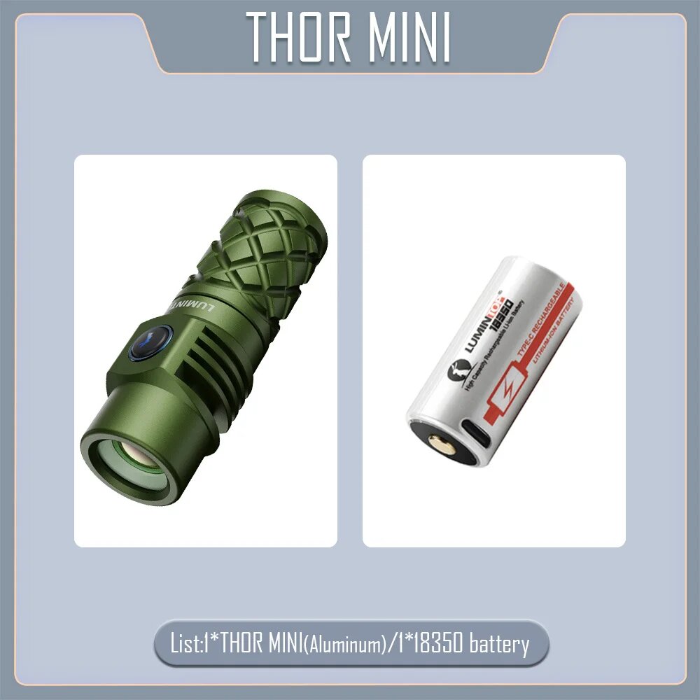 LUMINTOP THOR Mini фонарь, Aluminium