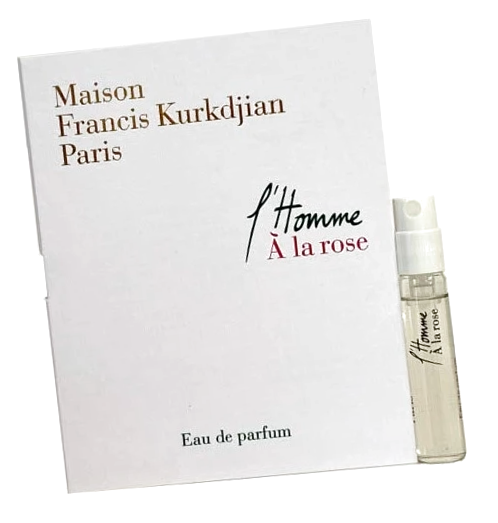 Maison Francis Kurkdjian L Homme A La Rose - мужская миниатюра парфюма 2 мл
