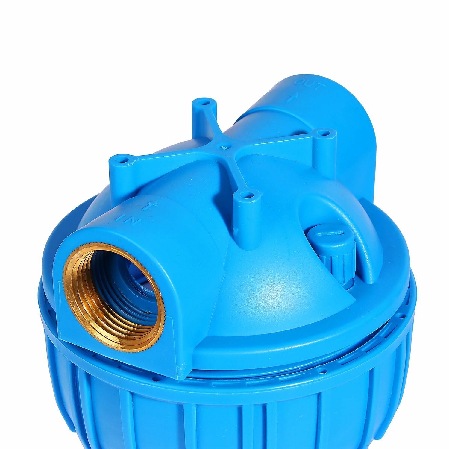 Корпус фильтра ITA Filter Прозрачный магистральный для холодной воды, подключение 1 дюйм