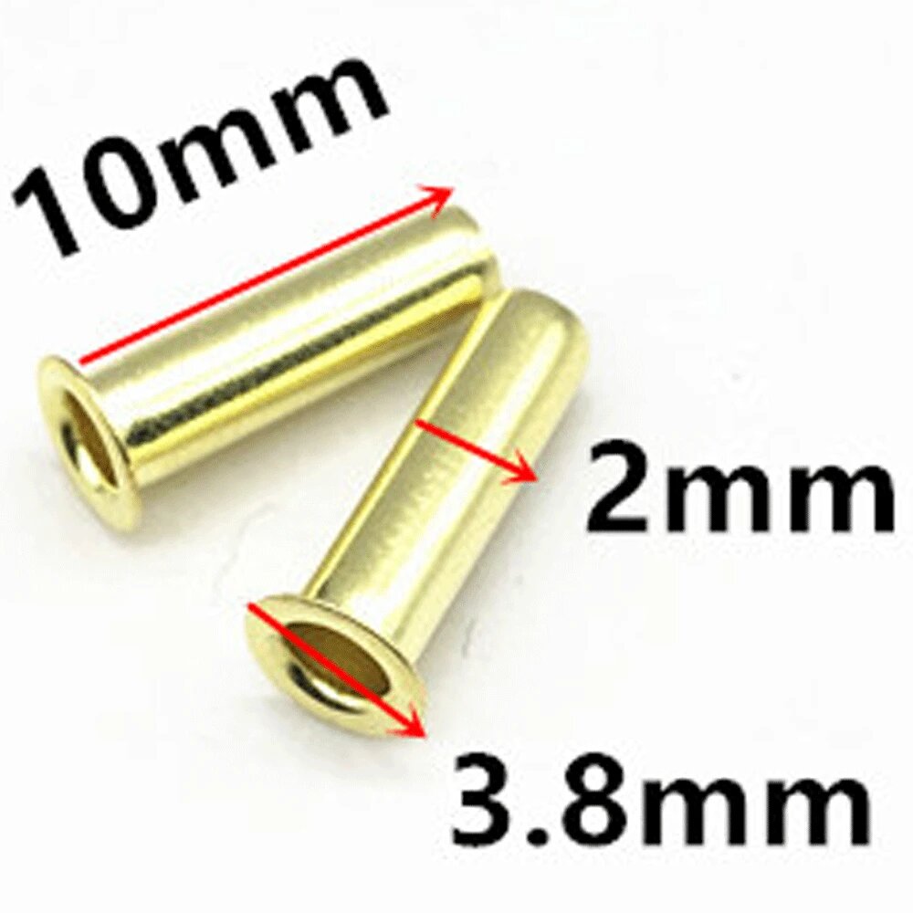 Компрессионные фитинги из меди M4 M6 M8 M10 4mmx2mm 10 pcs