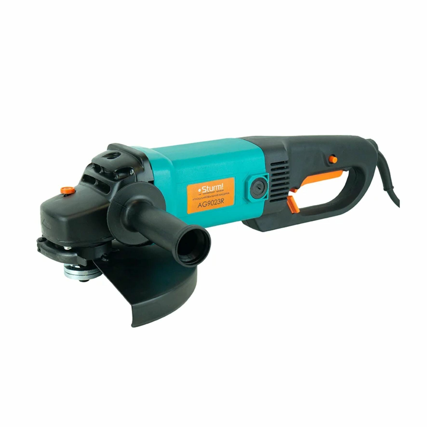 УШМ Sturm AG9023R Потребляемая мощность - 2,1 кВт Диаметр диска - 230 мм Регулировка оборотов - Нет