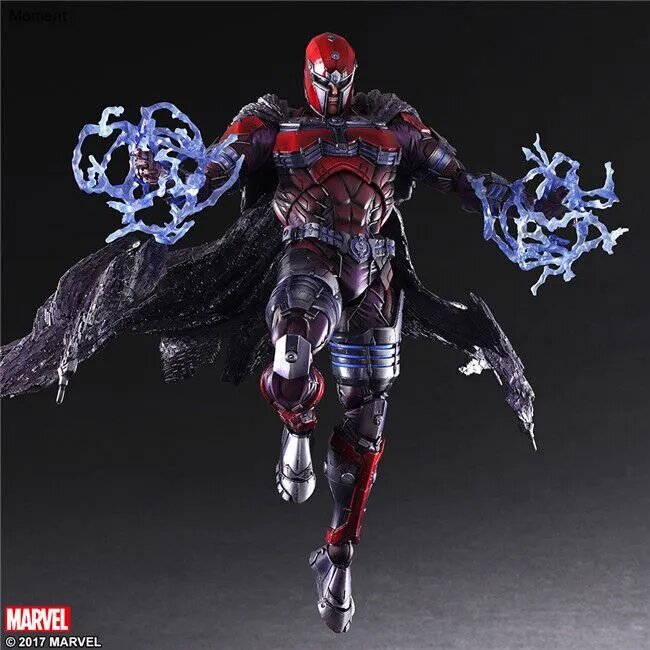 Фигурка Магнето, вариант Play Arts Kai, шарнирная модель, рождественские подарки