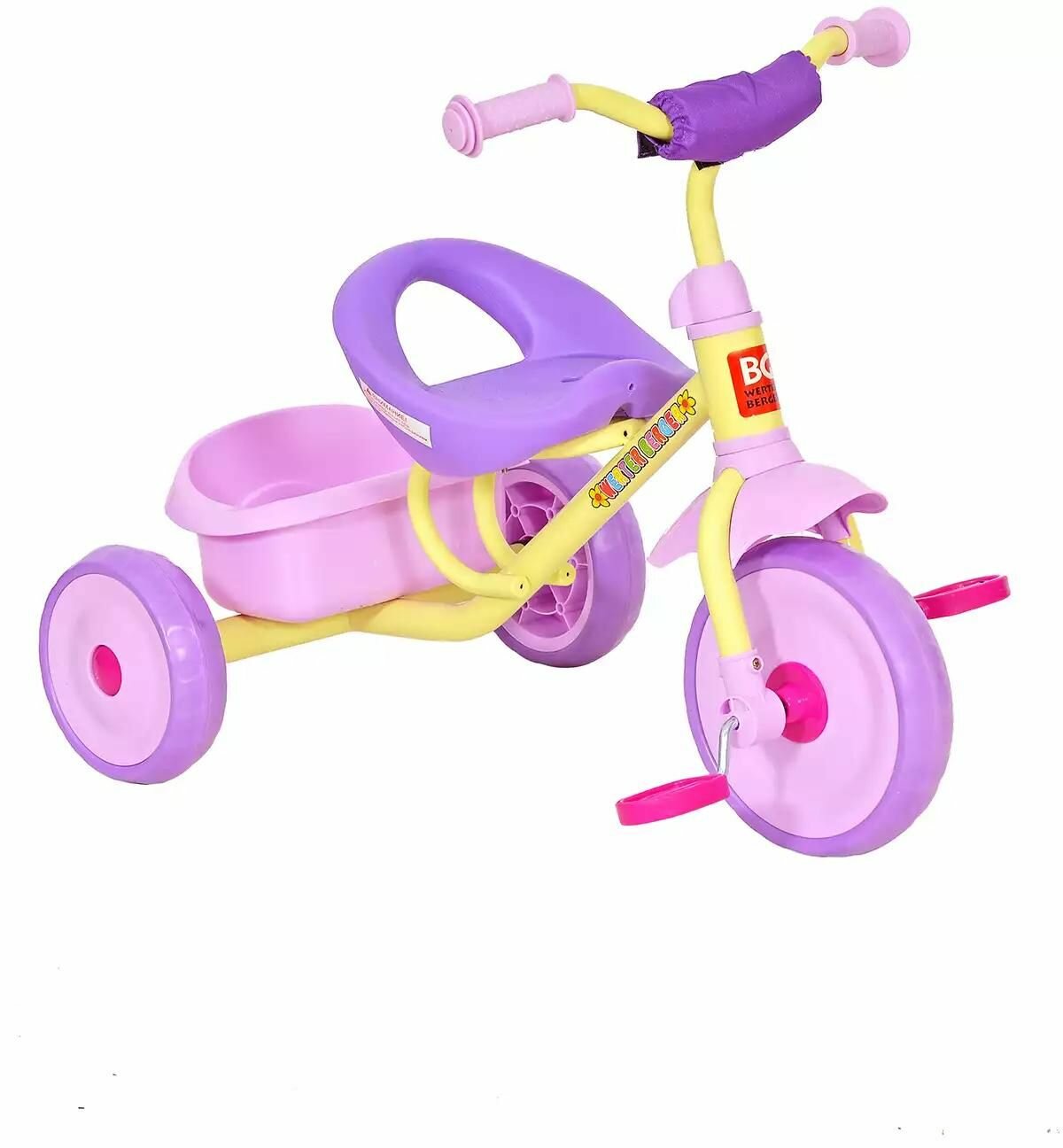 Велосипед WERTER BERGER Trike XG11214-3, трехколесный, фиолетовый