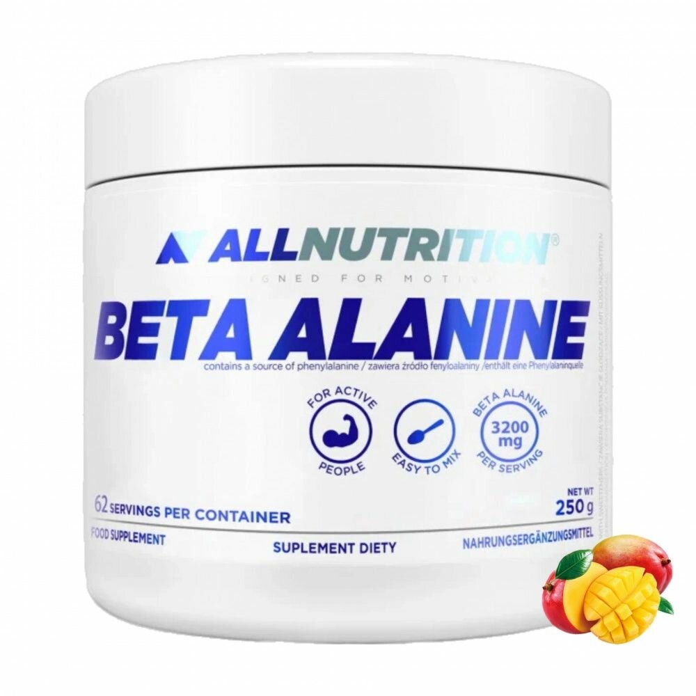 Бета-Аланин All nutrition BETA-ALANINE 250 гр. Манго