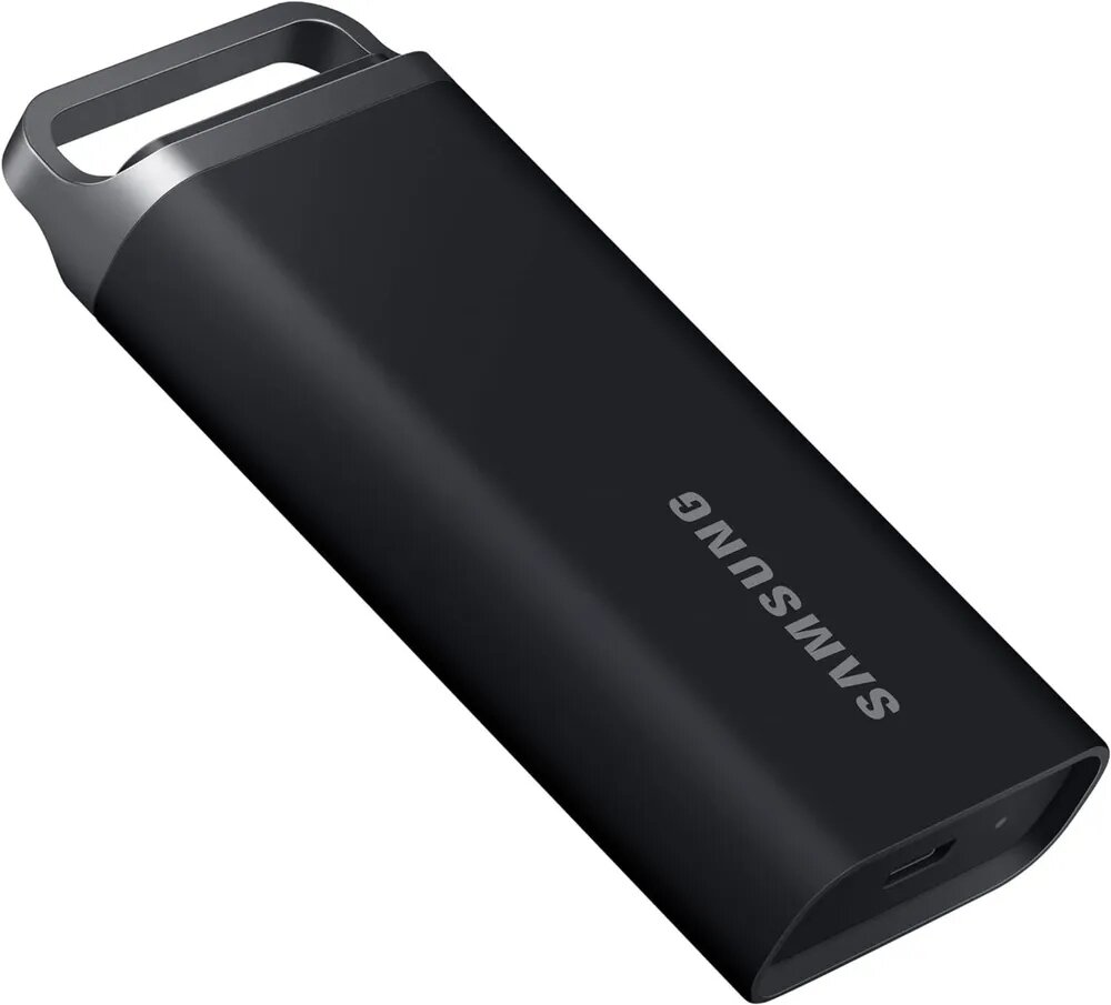Внешний SSD Samsung T5 EVO, 2TB, USB 3.2 Gen 1 Type-C, R/W 460/460, черный