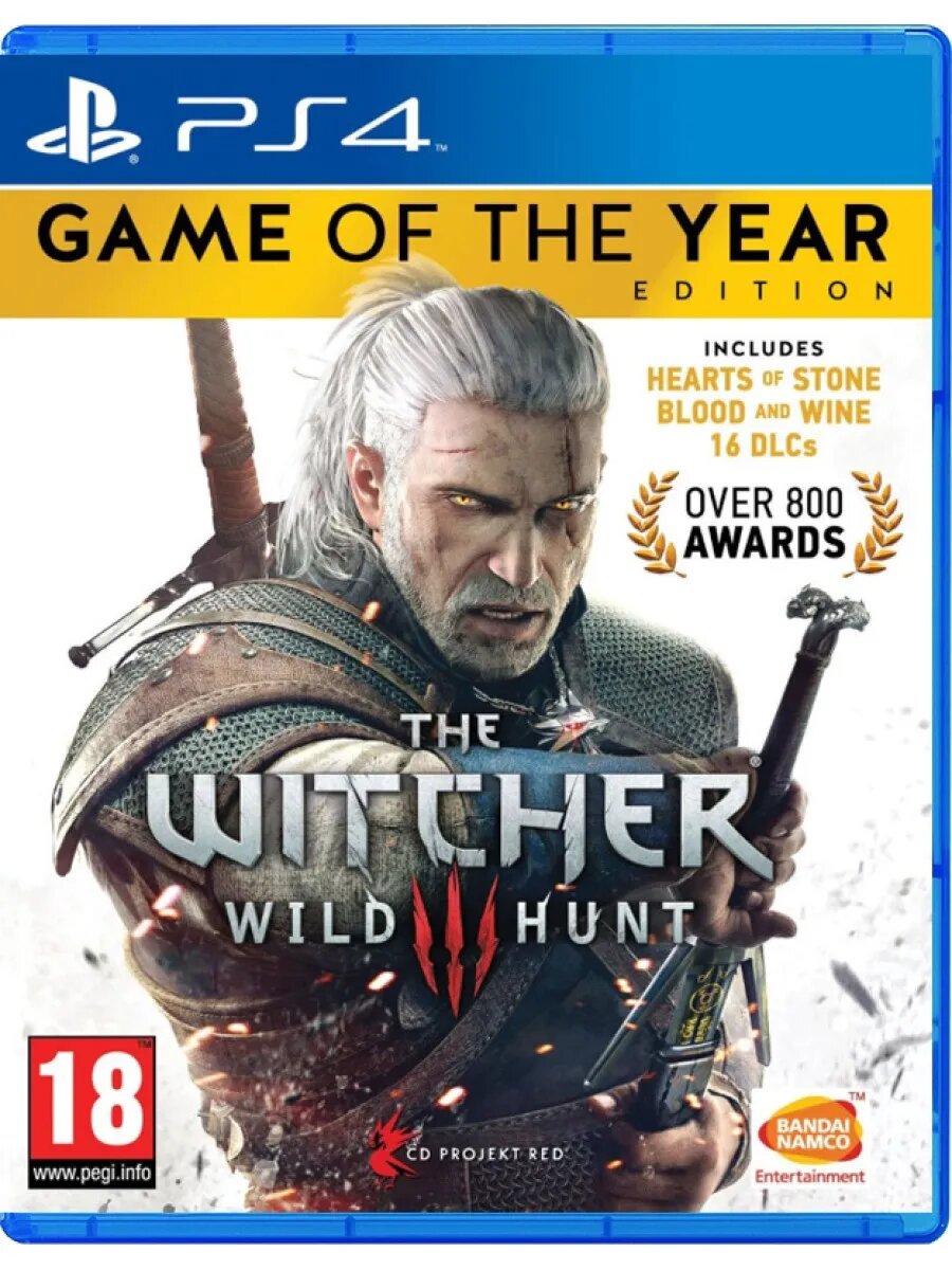 Игра Ведьмак 3: Дикая Охота - Game of the Year Edition (PS4,
