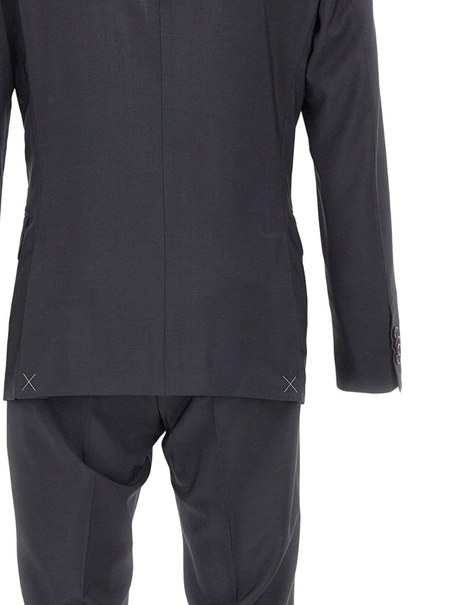 Комбинезон Corneliani Double-breasted suit, размер 52, черный — фото 1