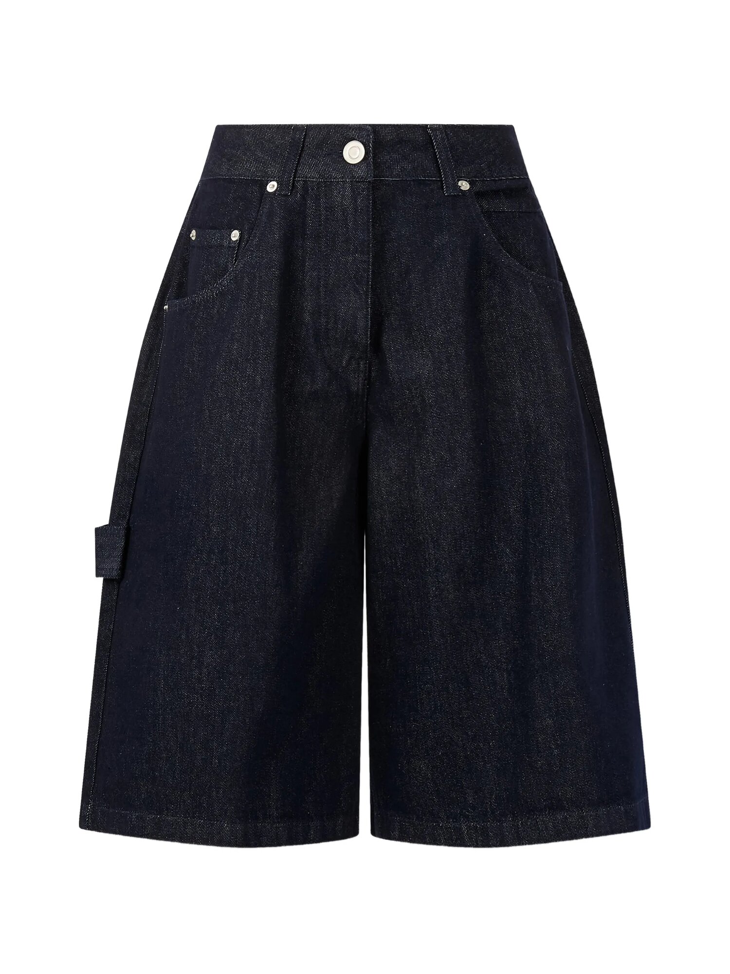 Шорты Buttoned denim shorts