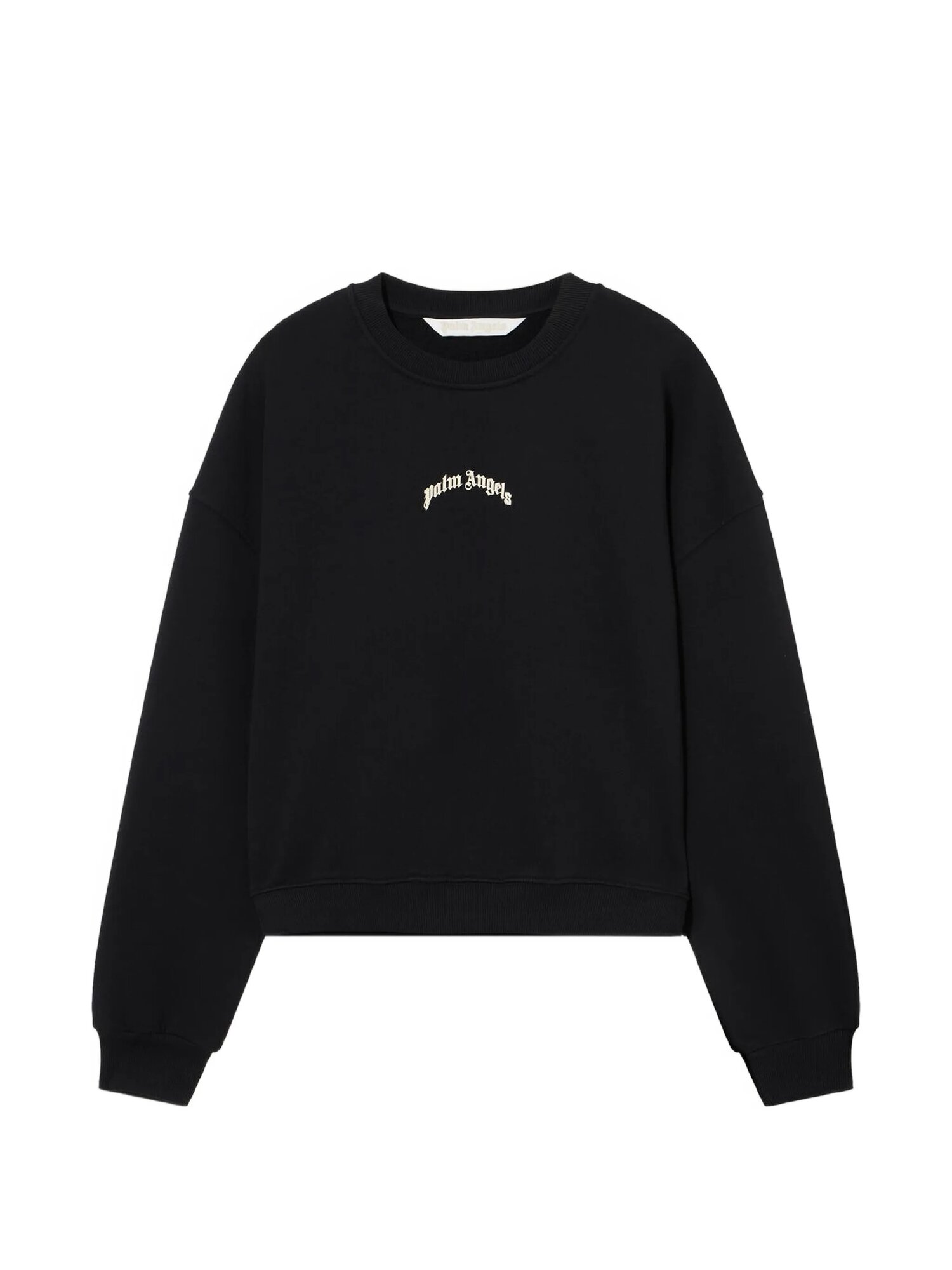 Толстовка Curved logo crop sweatshirt