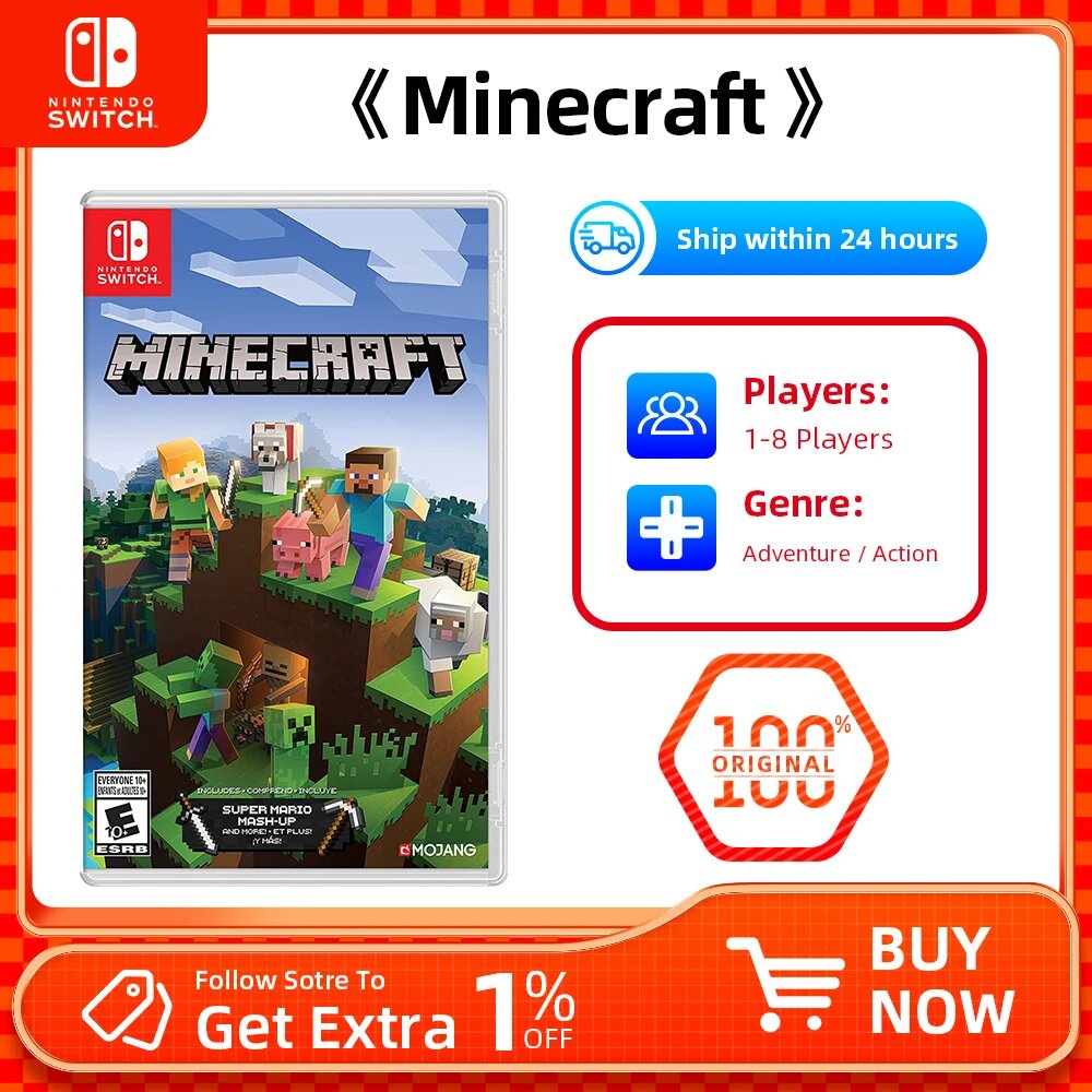 Minecraft для Nintendo Switch — фото 1