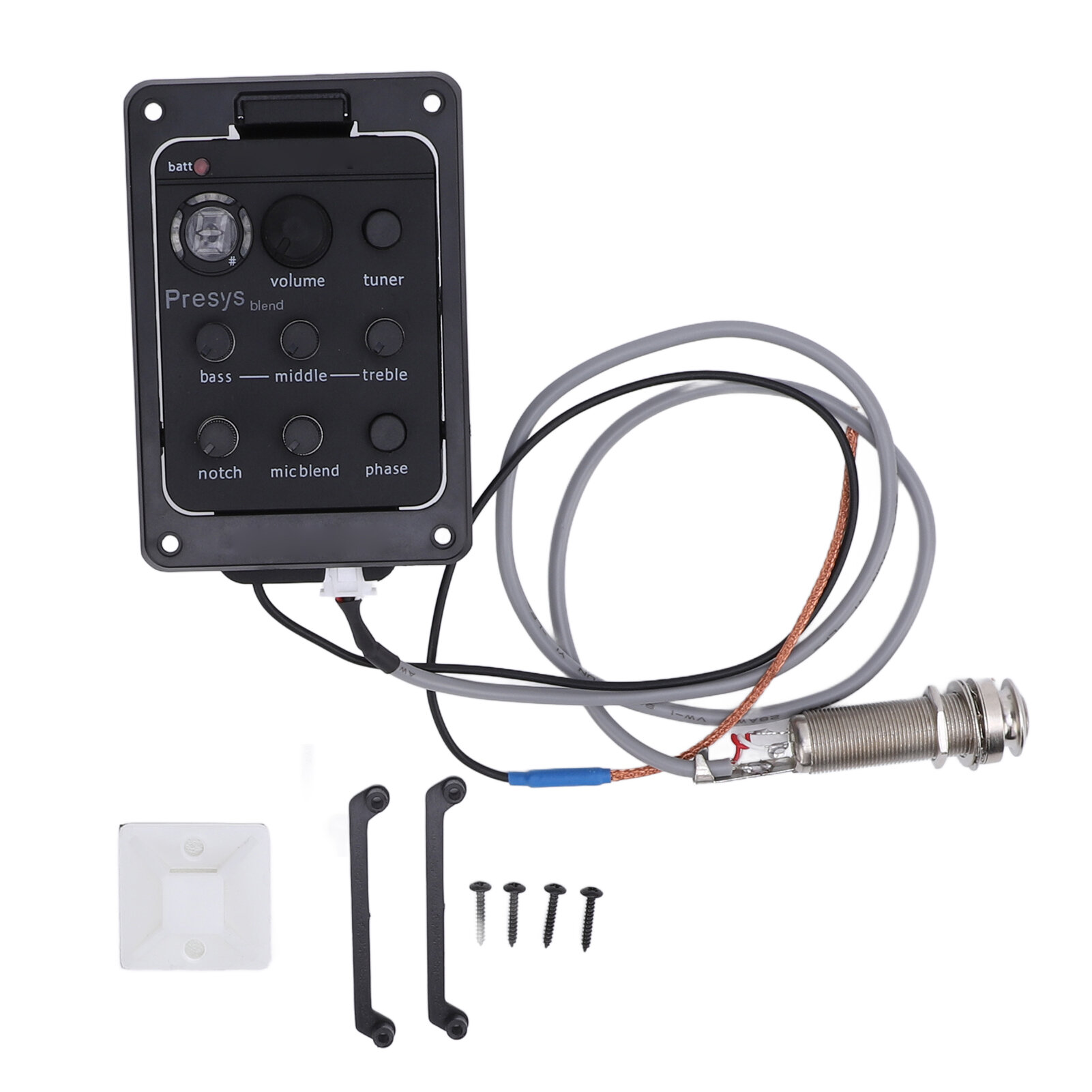 Гитарный предусилитель. Высокочувствительный тюнер для акустической электрогитары для занятий и выступлений.