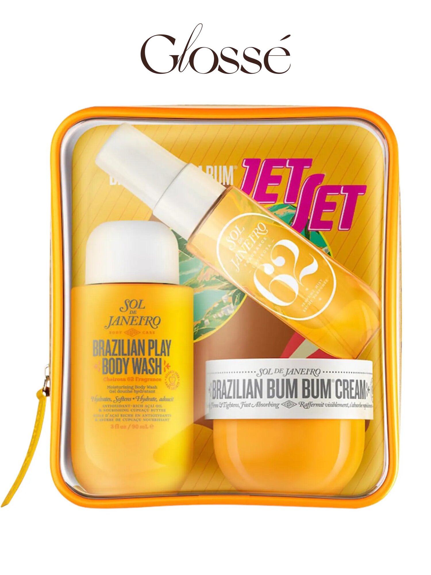 Набор для ухода за телом из трех средств Sol de Janeiro Brazilian Bum Bum Jet Set 62