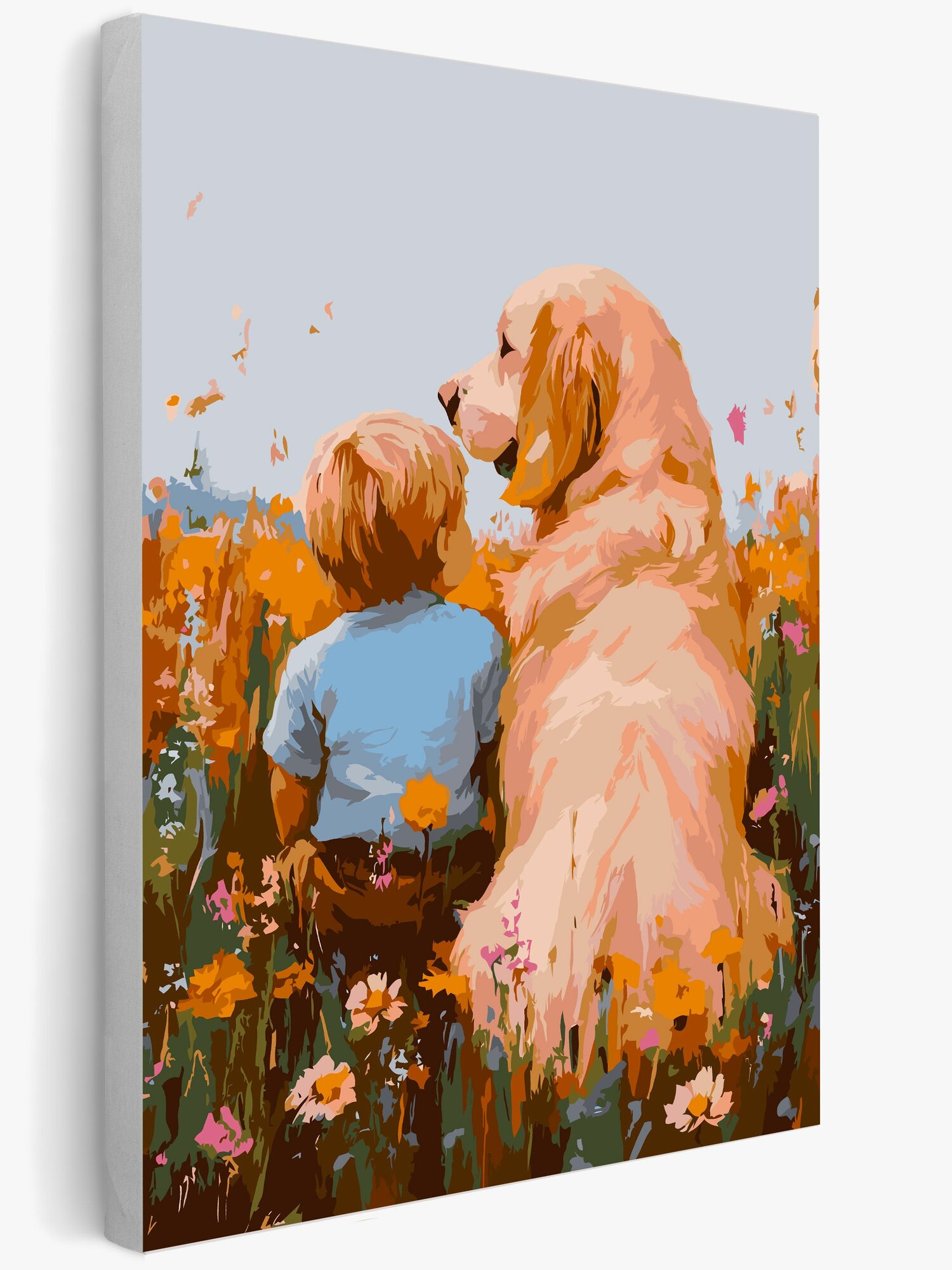 Картина по номерам лабрадор