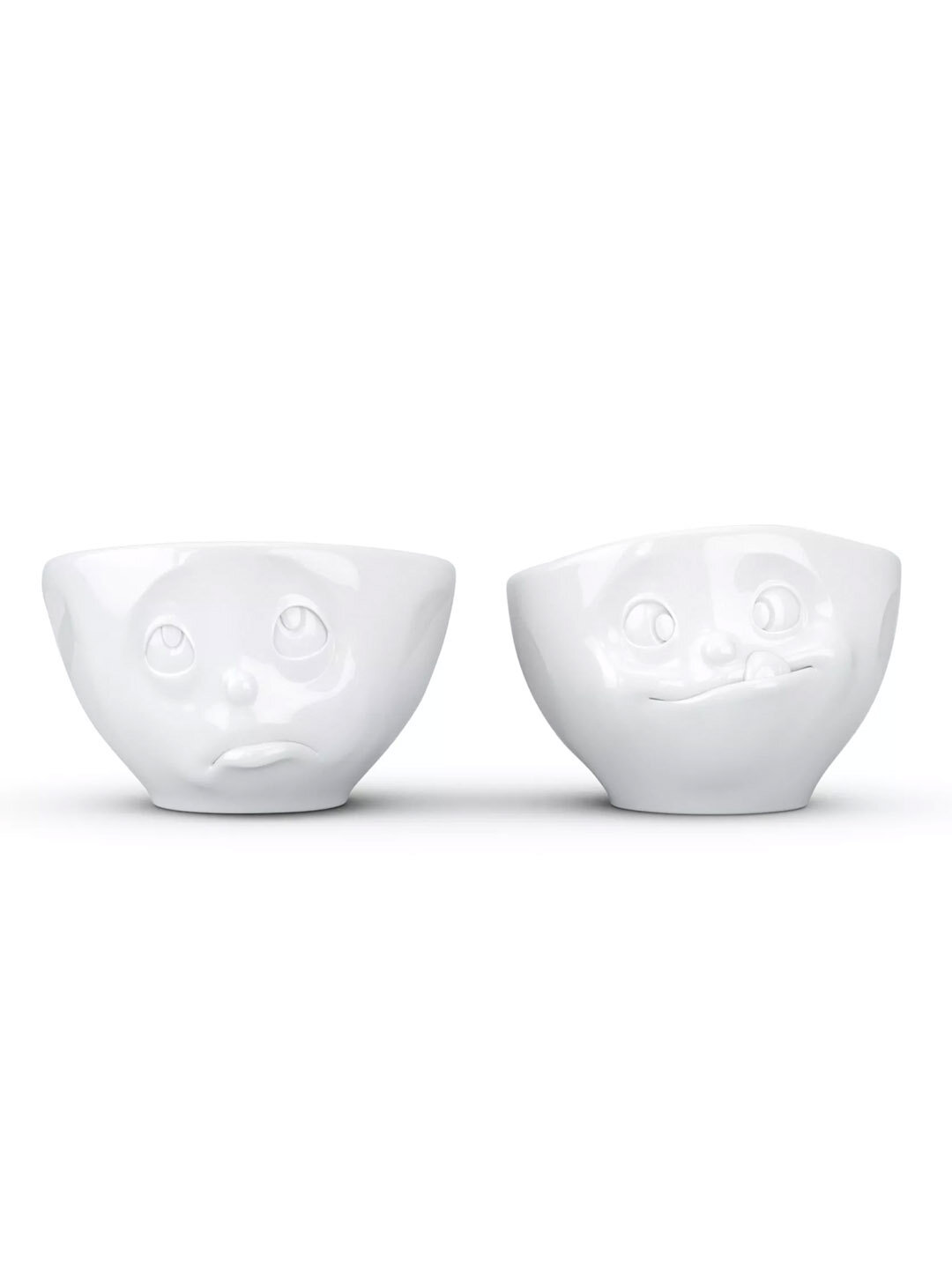 Набор подставок для яиц Tassen Мимика Oh please & Tasty, фарфор, 2 шт.