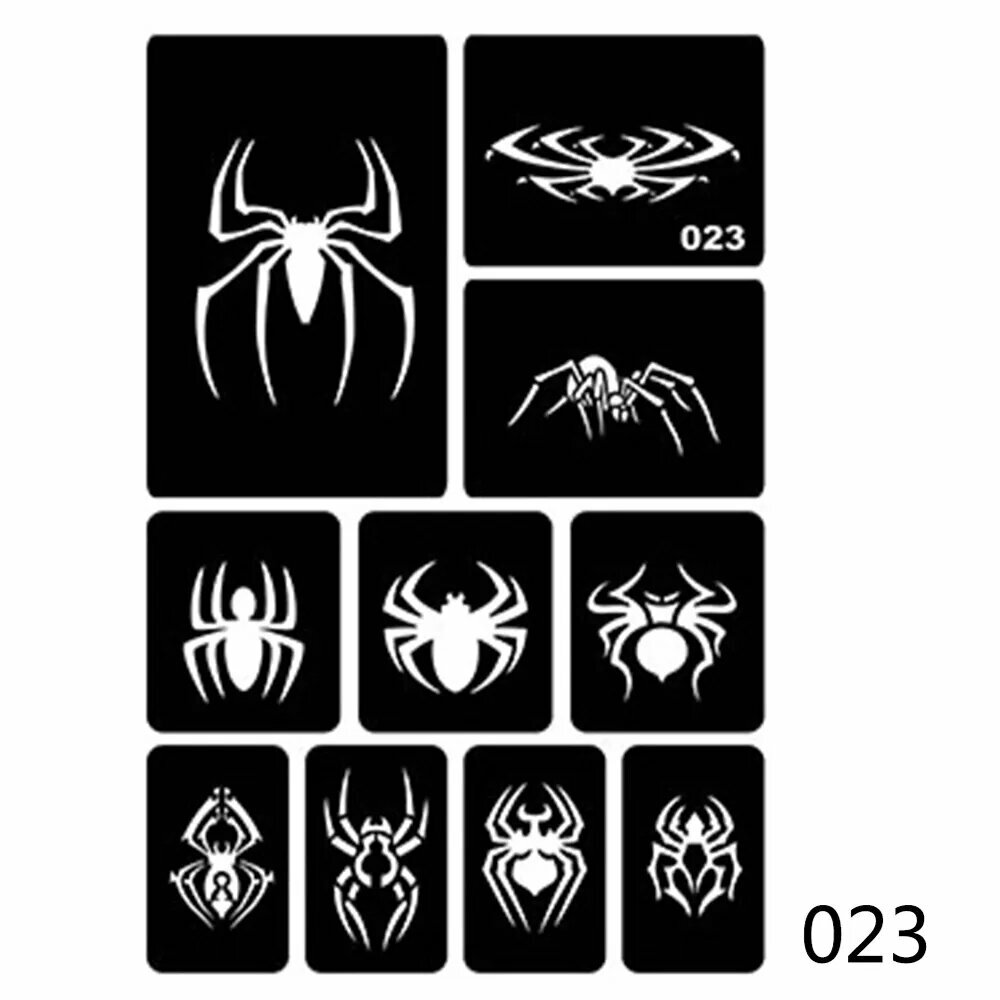 Трафарет для временной хны Татуировка: новый дизайн для тела и рук для девушек