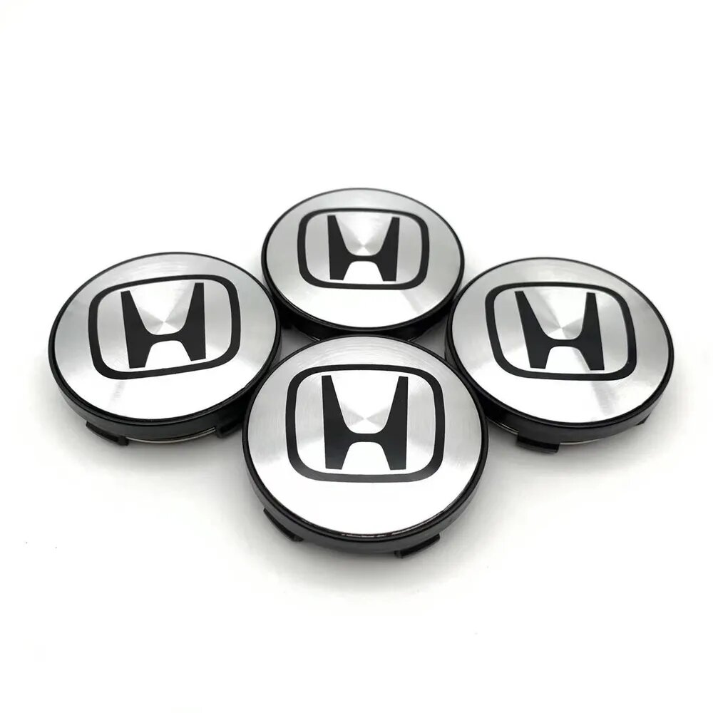 Колпачок на ступицу литого диска на автомобили Honda/Хонда 60/56/10 мм , комплект 4 штуки.