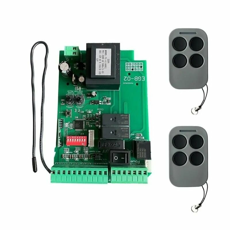 Умная плата управления для автоматических распашных ворот, - 220 В с 2RF