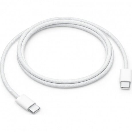 Кабель для зарядки и передачи данных Apple A2795, USB C- USB-C Woven Charge, 1 м, белый (new)