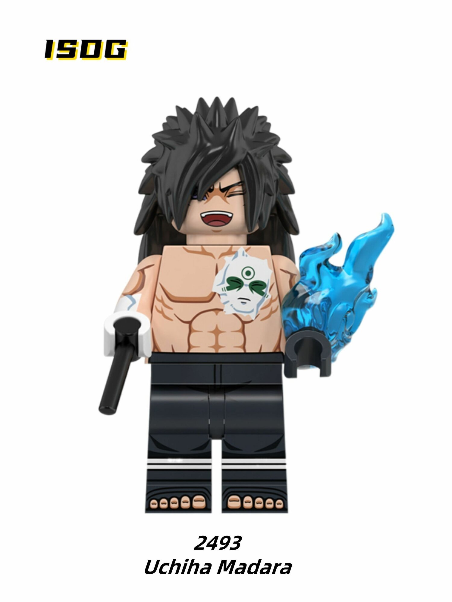 2025 Минифигурок конструкторами Naruto: Uchiha Madara, Obito, ltachi, Hatake Kakashi совместимысLEGO (4.5 см, пакет) ISDG_WM2493