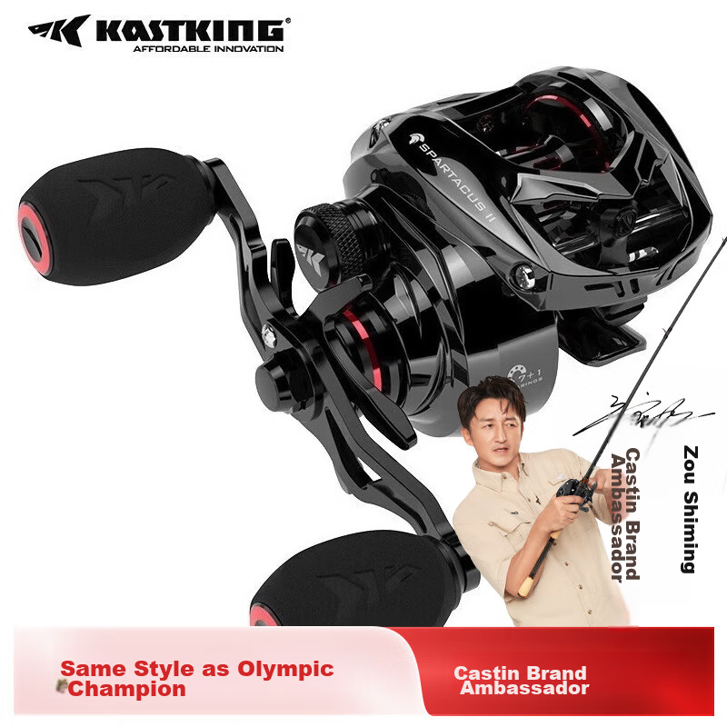 Касткинг Бада 2 водяная капля катушка с магнитным тормозом и анти-взрывной леской для ловли на 8 кг Модель купола