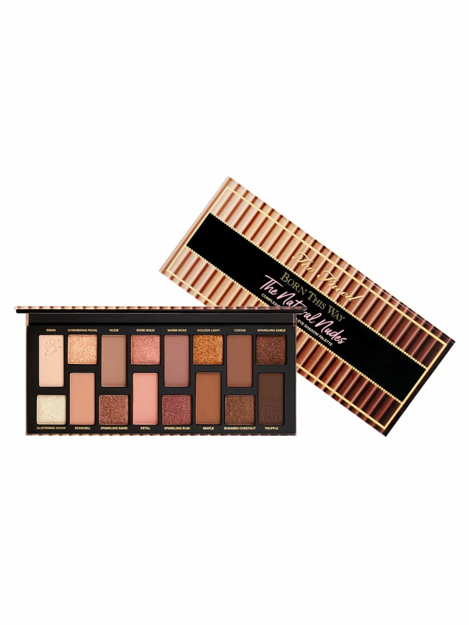 TOO FACED Палетка теней для век Born This Way The Natural Nudes Eye Shadow Palette